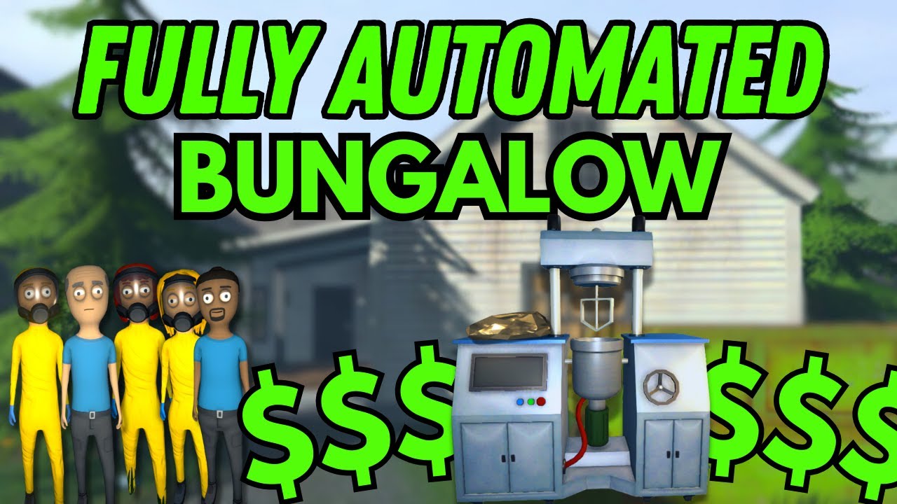 Schedule 1 - Early Game Efficient Bungalow Setup Guide (FULLY Automated ...