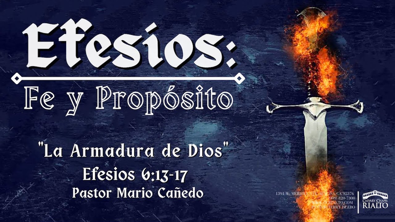 La Armadura de Dios - Efesios 6:13-17 - YouTube