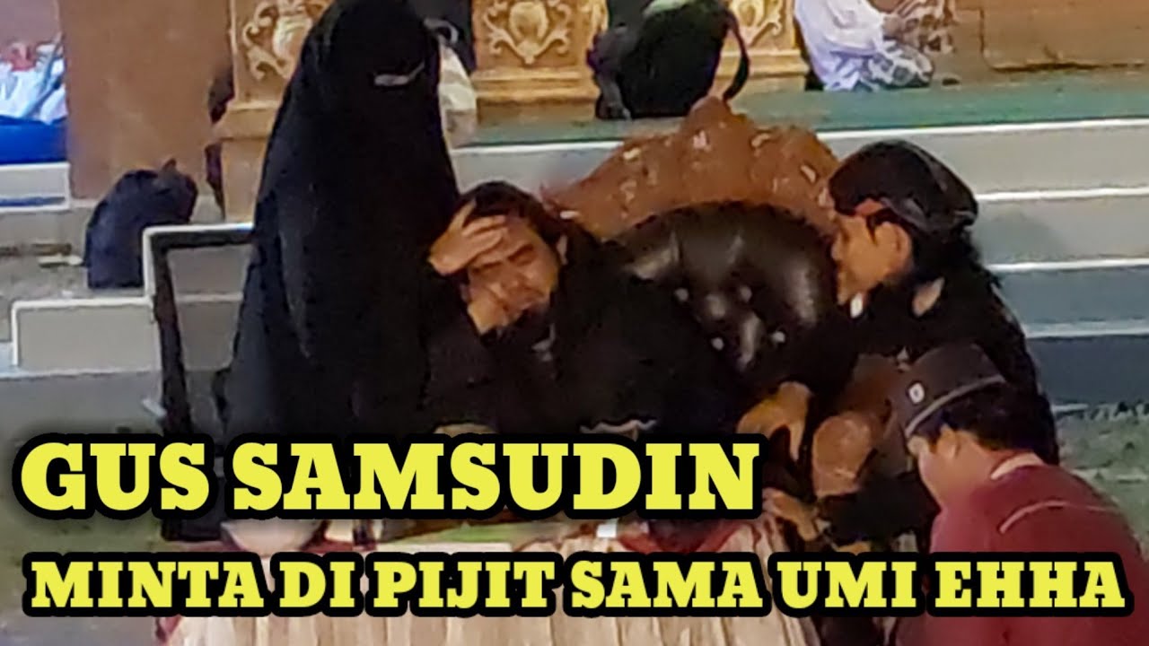 ADA APA!!!GUS SAMSUDIN DIPIJITIN KEPALANYA SAMA UMI EHHA DI DEPAN PARA ...