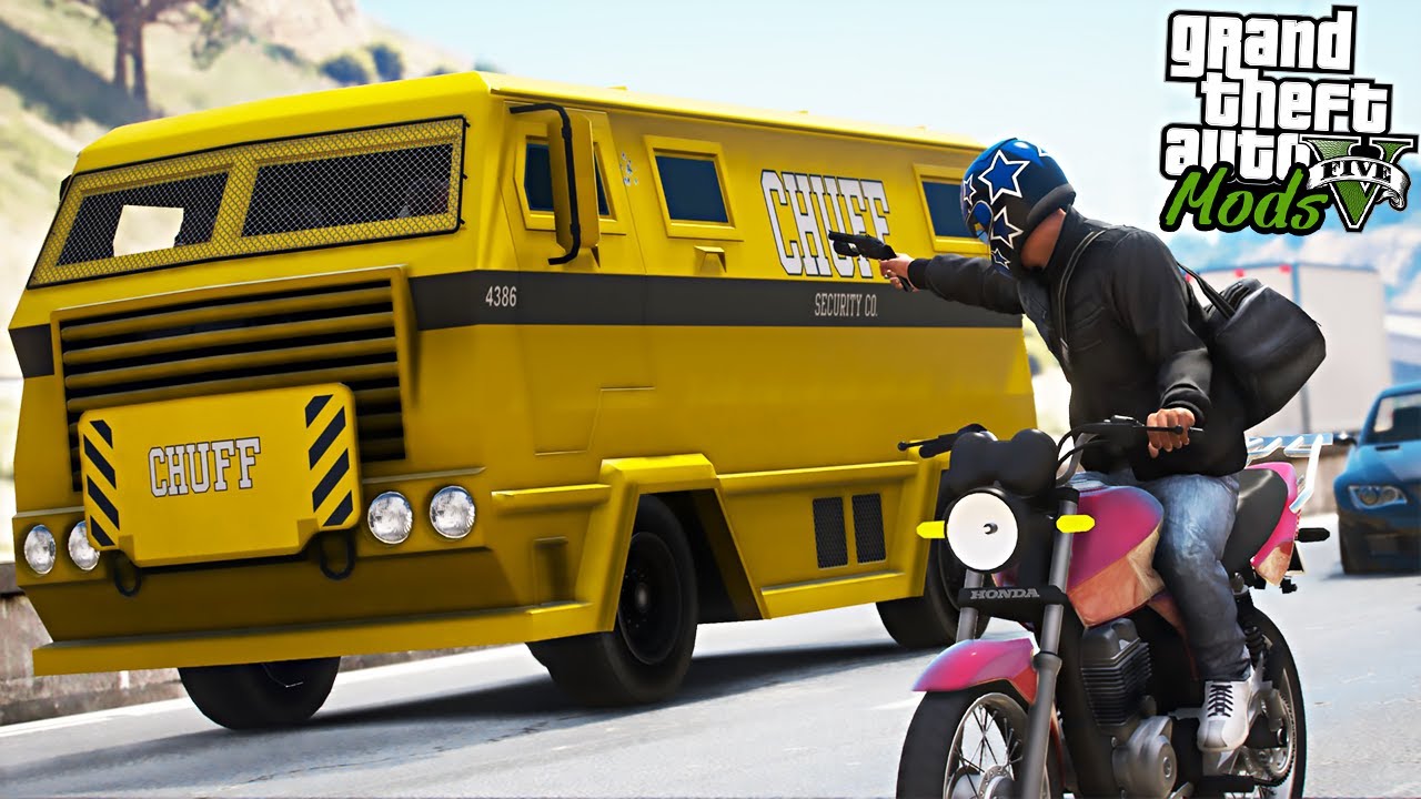 TENTANDO ROUBAR CARRO FORTE DE UMA EMPRESA NOVA! - GTA V MODS - YouTube