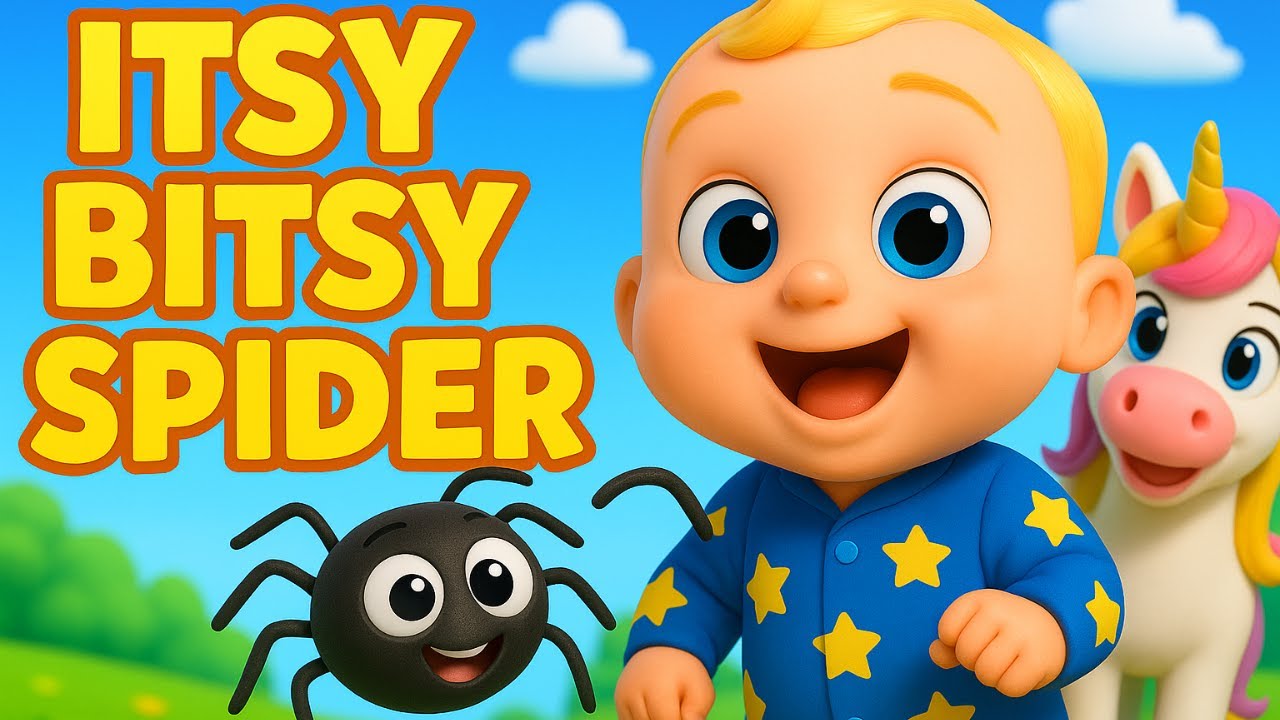 Itsy Bitsy Spider – Cute & Fun Nursery Rhyme for Kids | Toy Week Songs - YouTube
