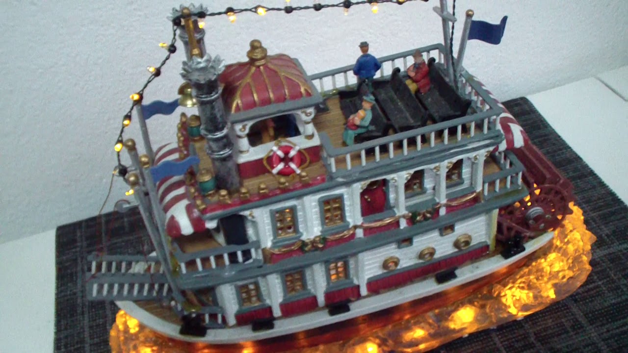 Lemax River Belle 45035 - YouTube