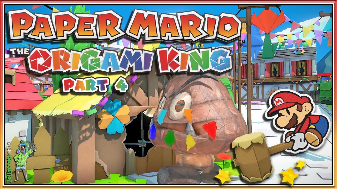 Paper Mario - The Origami King [part 4] - MACHO PAPIER-MÂCHÉ GOOMBA # ...