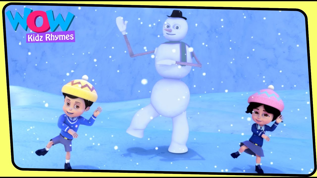 Vir the robot boy | Nursery Rhymes for Kids | Frosty Snowman | Wow Kidz ...