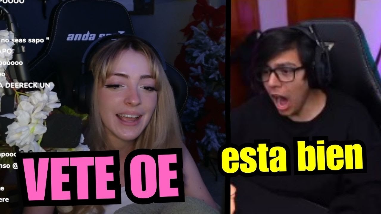 DAARICK ENTRA AL STREAM DE SYLVEE Y ELLA SE PALTEA (ACOSADOR) - YouTube
