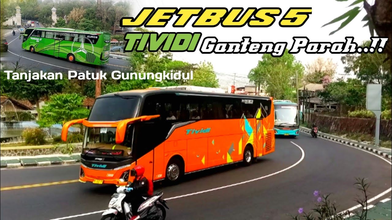 Bus Tividi Jb5 memang ganteng ||Duet sama Bus Evisiensi Jb5 Di ...