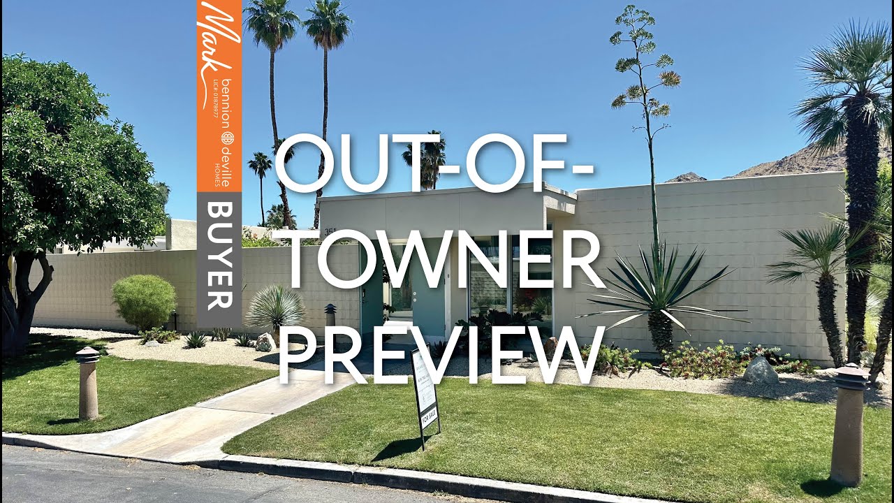 Out Of Towner Preview | 351 Westlake Terrace | Palm Springs Real Estate ...