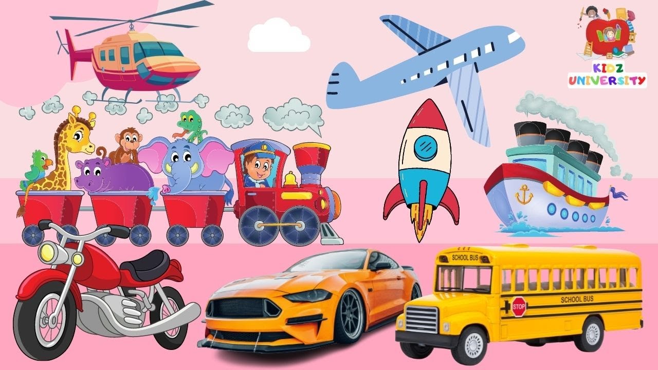 Mode of Transport for Kids | Mode of Transport for Children ...