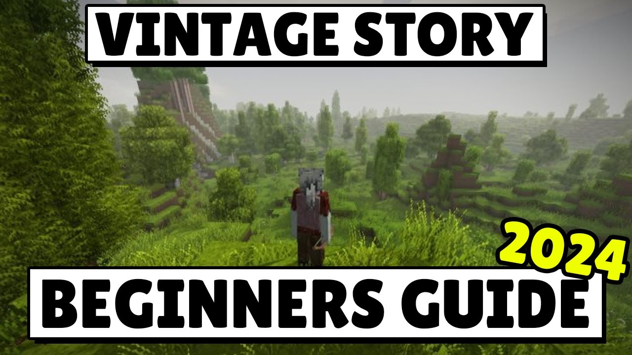 Surviving Your FIRST DAY! | VINTAGE STORY BEGINNERS GUIDE TUTORIAL 2024 ...