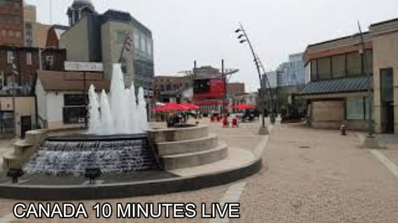 Downtown Brampton | Garden Square Brampton | Canada Live - YouTube