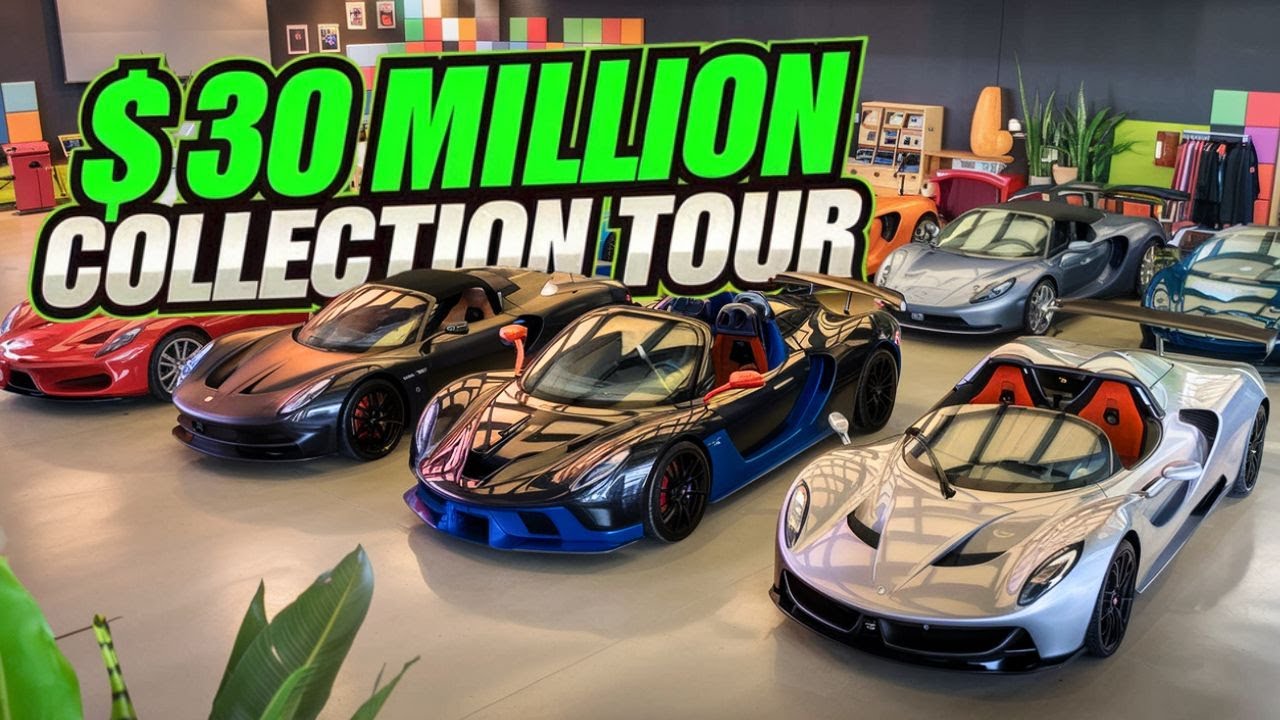 Inside The Hamilton Collection’s $30 Million Garage! (Venom F5 Roadster ...