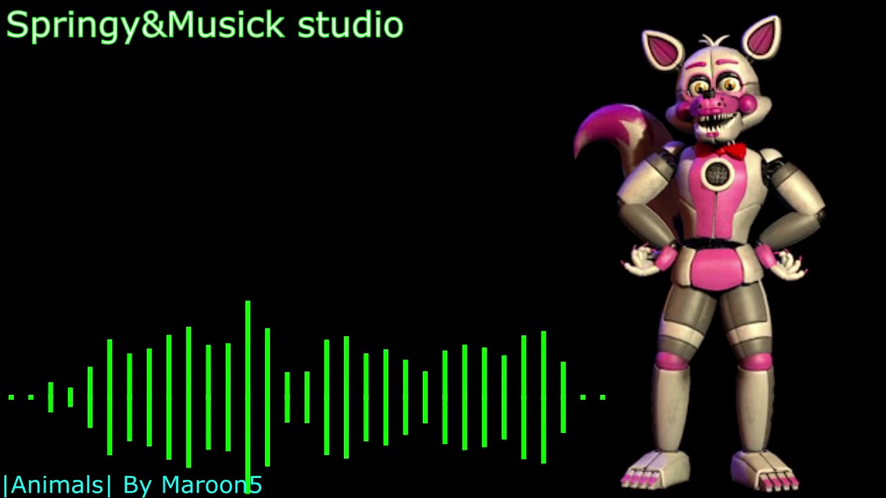 Funtime Foxy sing ,,Animals" - YouTube