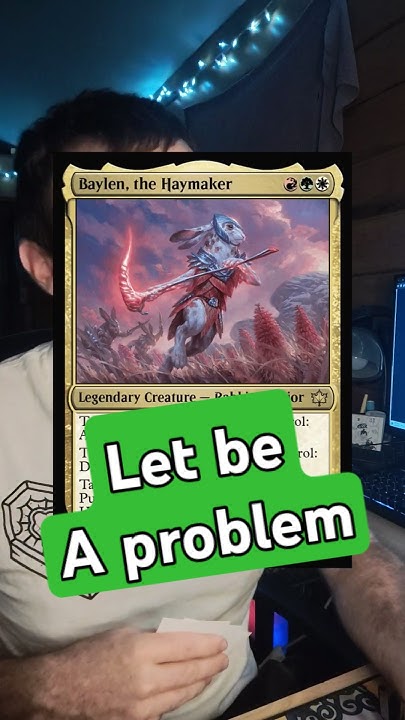 Baylen, The Haymaker #mtg #cardgame #commander #mtgcommander #fyp - YouTube
