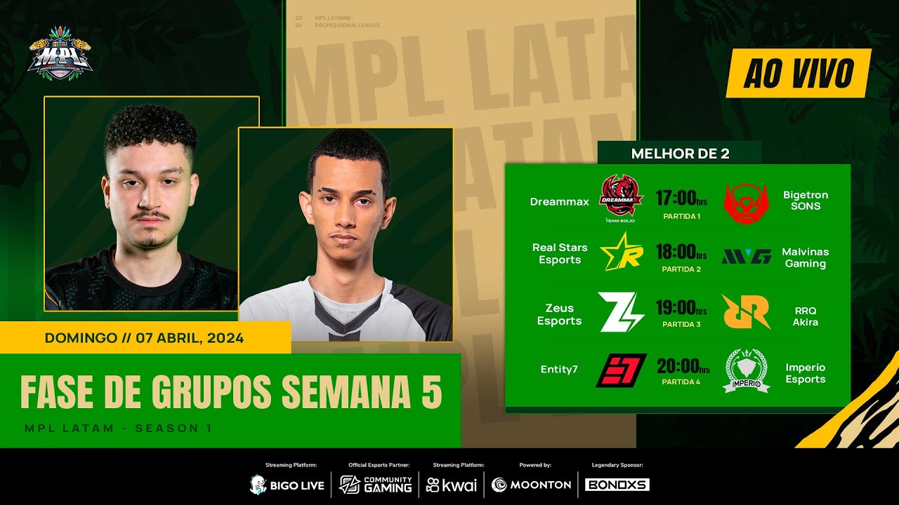 MPL LATAM S1 Regular Season AO VIVO | Semana 5 Dia 2 | Mobile Legends ...