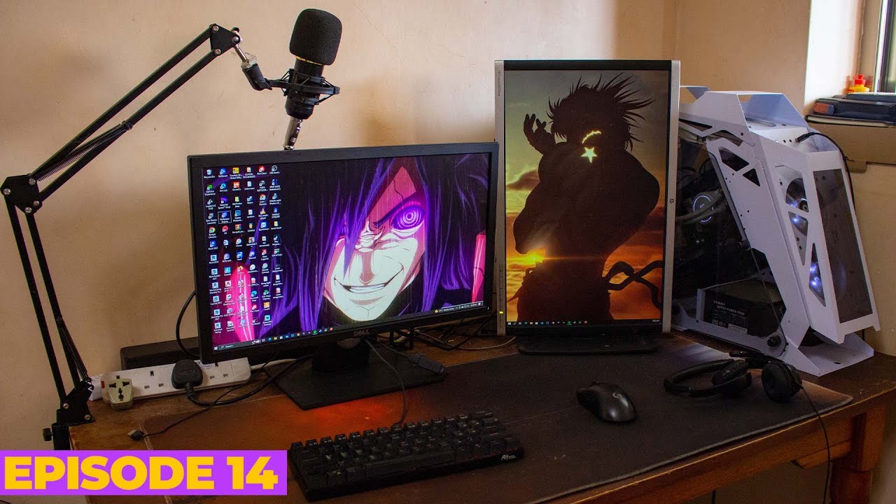 Productivity/Gaming Desk Setup & Room Tour: EPSD 14 - YouTube