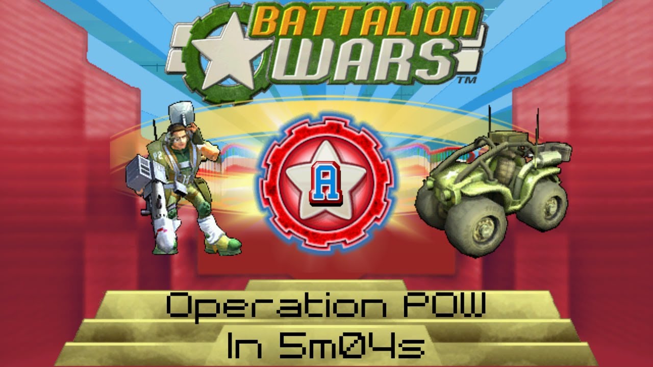 Battalion Wars Any% 1-4 (Operation POW) 5m04s - YouTube