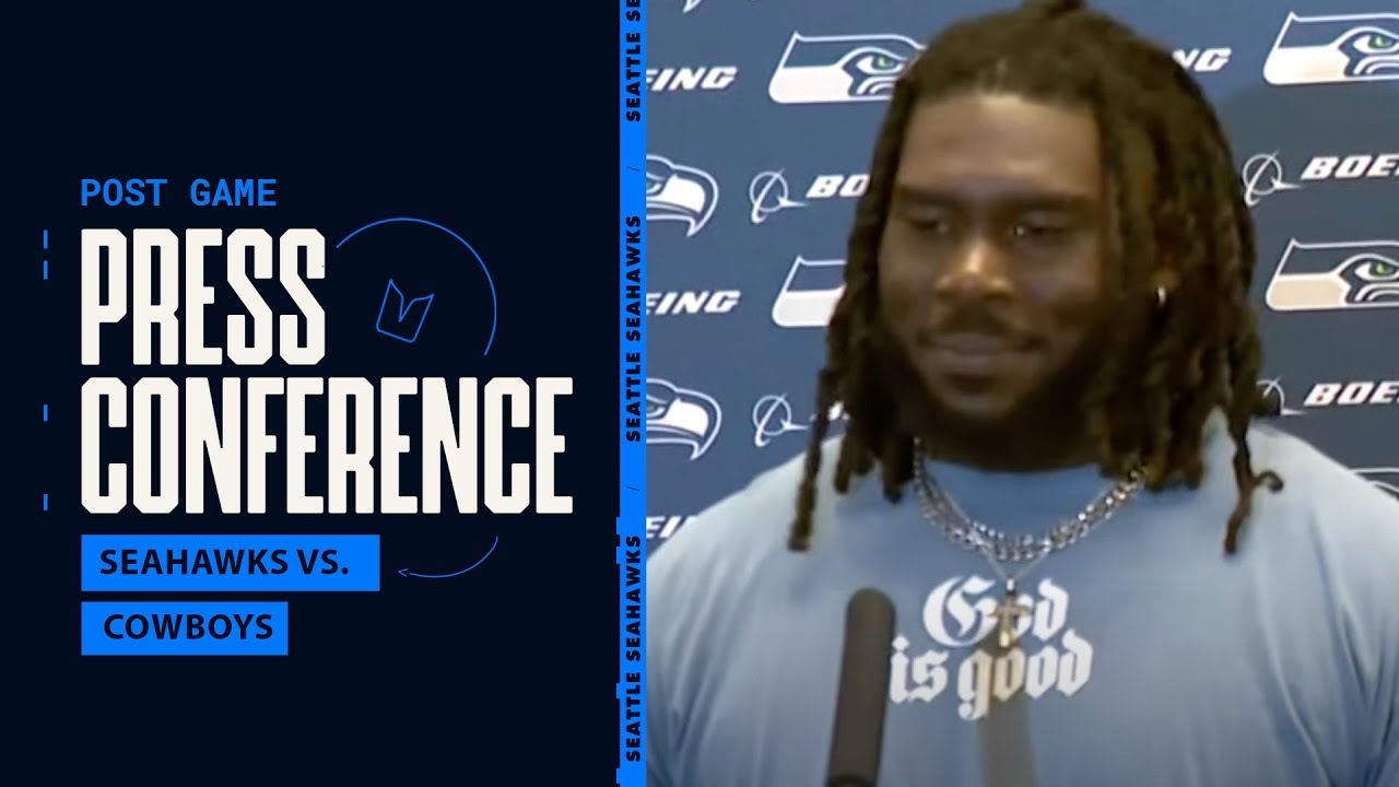 Myles Adams Press Conference Post Preseason Game #3- Aug 26 - YouTube