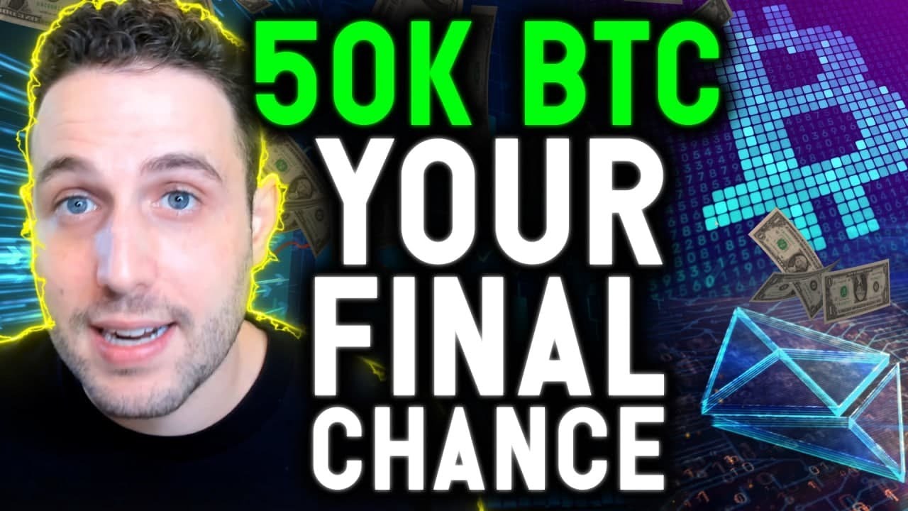 Bitcoin Breaks $50K! This Is Your FINAL Chance At Winning Crypto - YouTube