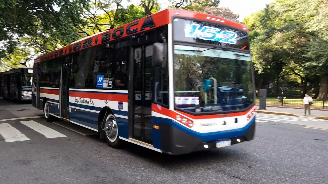 Linea 152 - Nuevo interno 117 0km! (Todo Bus Retiro, Agrale MT17.0) 31 ...