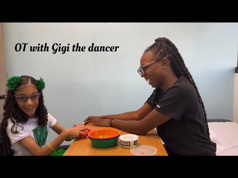 Occupational therapy with Gigi - YouTube