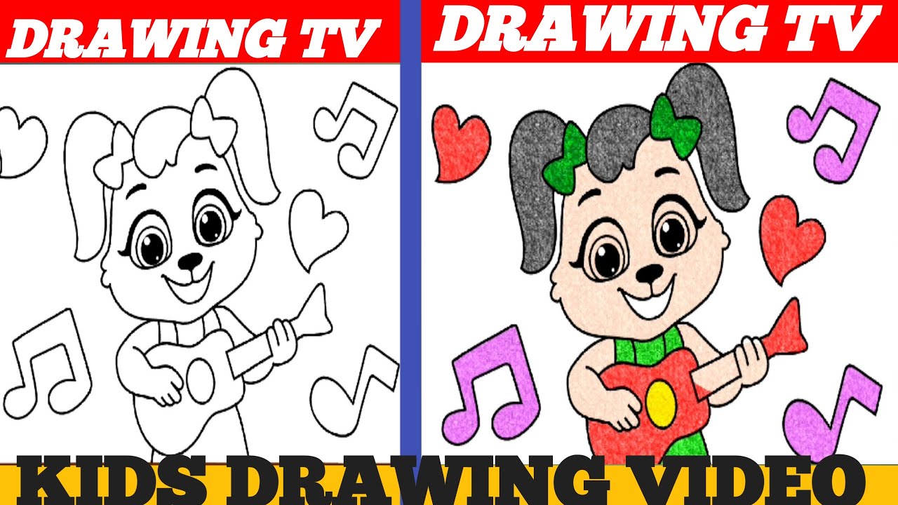 drawing videos | drawing Kids video | cartoon drawing video | cartoon ...