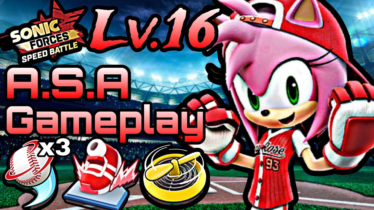 Sonic Forces Speed Battle ⚾️ Max All Star Amy ⚾️ Gameplay ⚾️ - YouTube