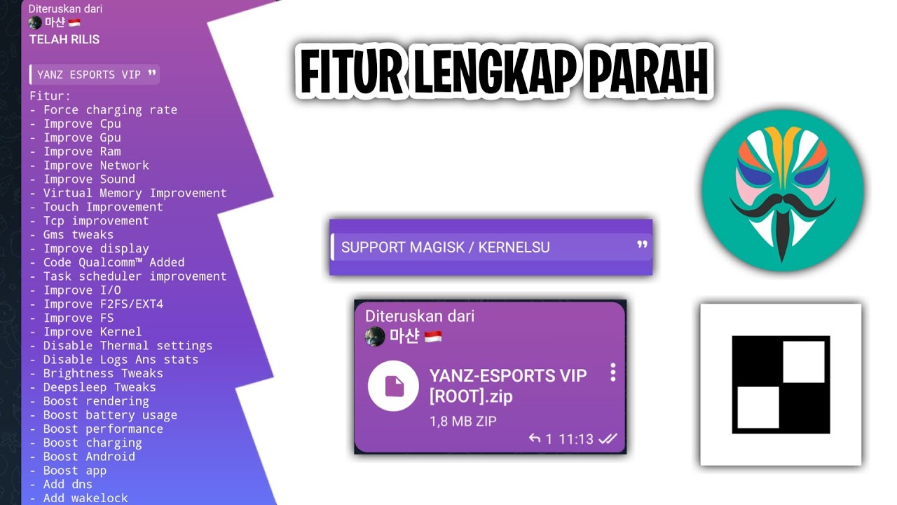 AKHIRNYA GUA BIKIN MODULE VIP ROOT MURAH ! YANZ ESPORTS VIP MAGISK & KERNELSU - YouTube