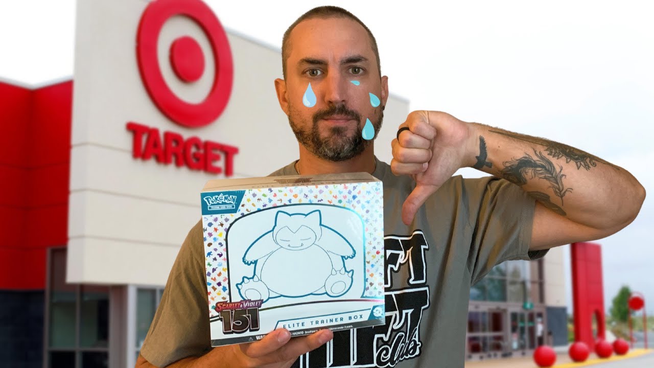 I Did Not Expect Target To Ruin My Pokemon 151 Opening 😭 - YouTube