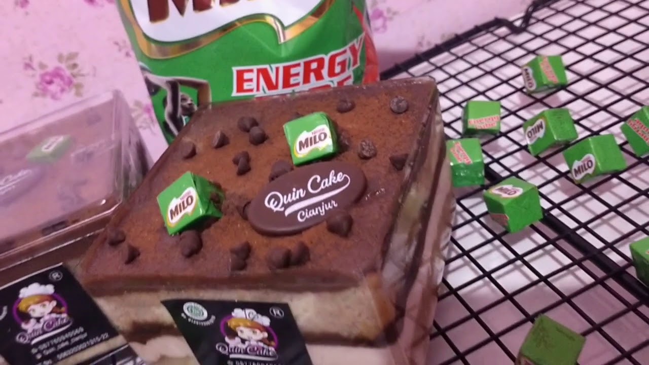 Dessert box milo vla - YouTube