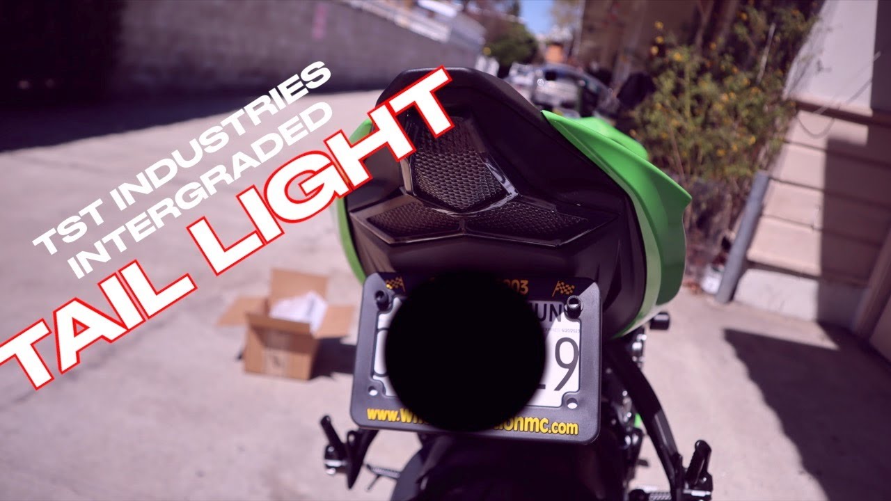 2023 ZX6R MODIFICATION SERIES PART 7| TAIL LIGHT FROM TST INDUSTRIES # ...