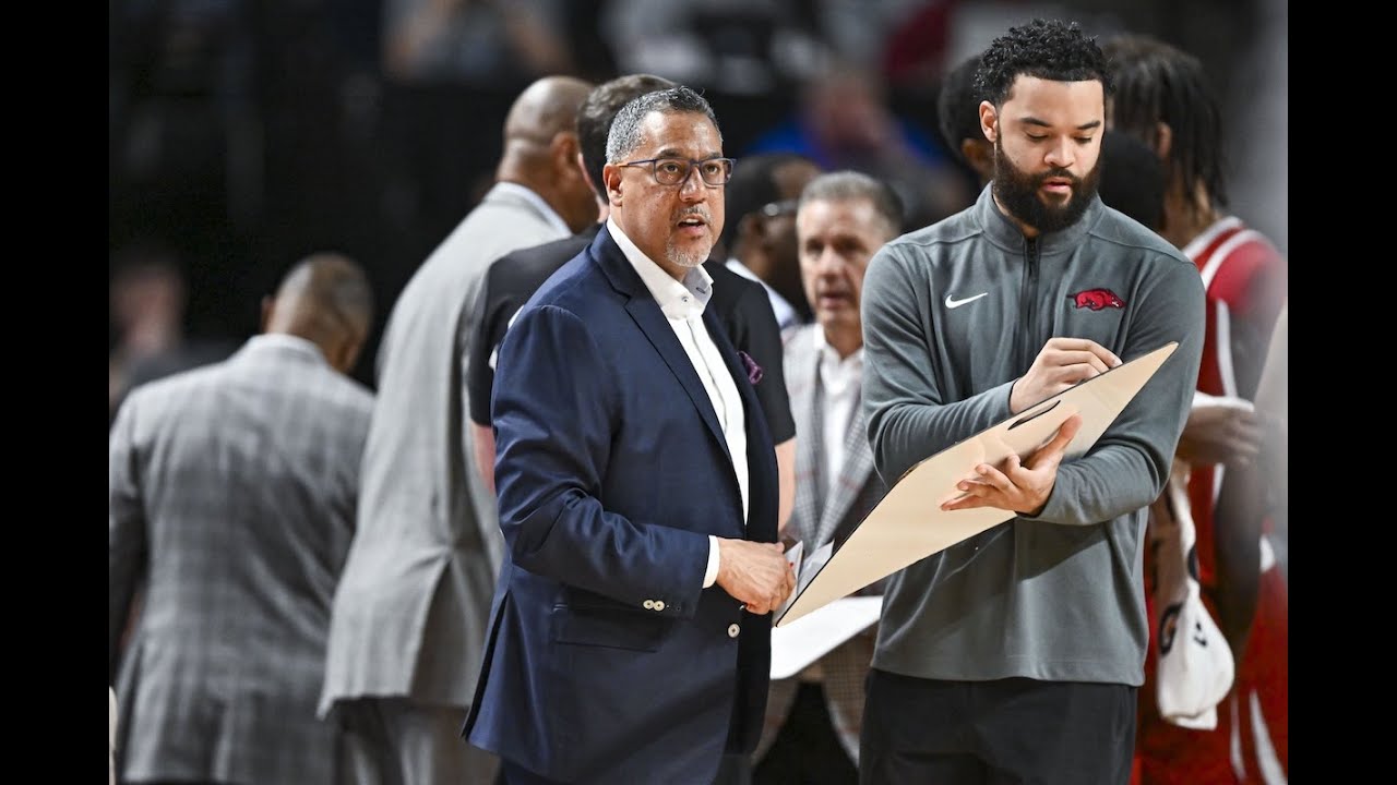 Chuck Martin previews Arkansas men's basketball's home game against ...