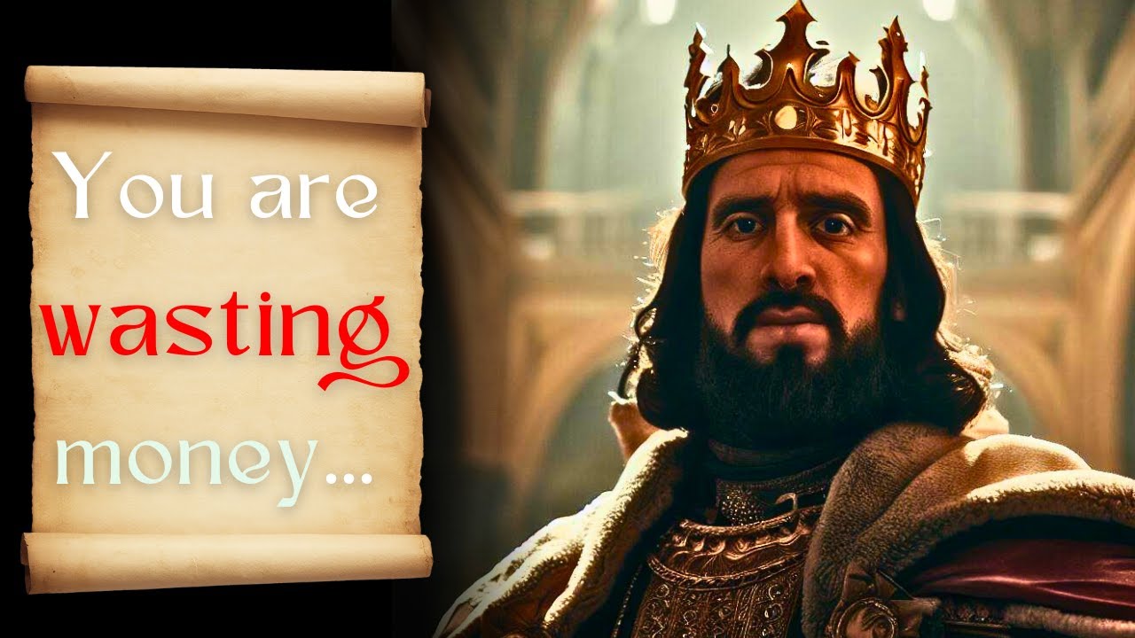 10 Ways You Are Making Yourself POOR: Wisdom of King Solomon - YouTube