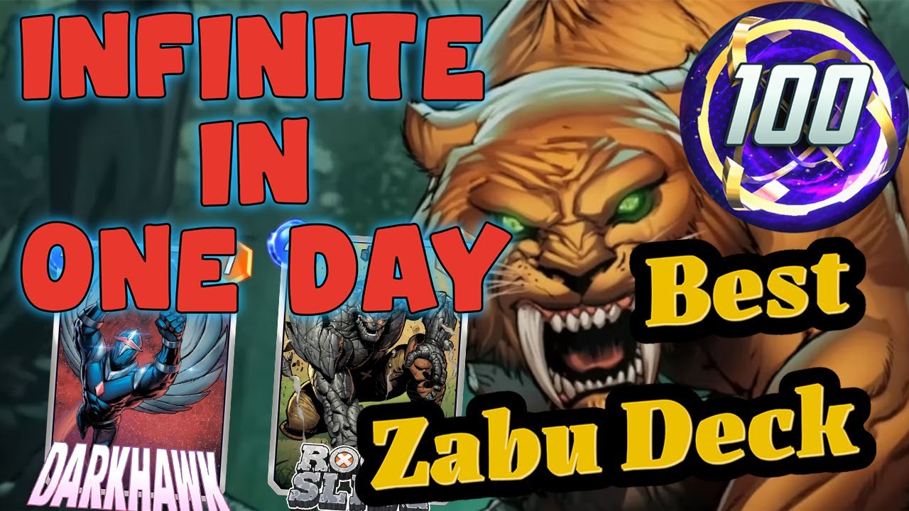 INFINITE in ONE DAY with our ZABU DECK! - Marvel SNAP Deck Guide and ...