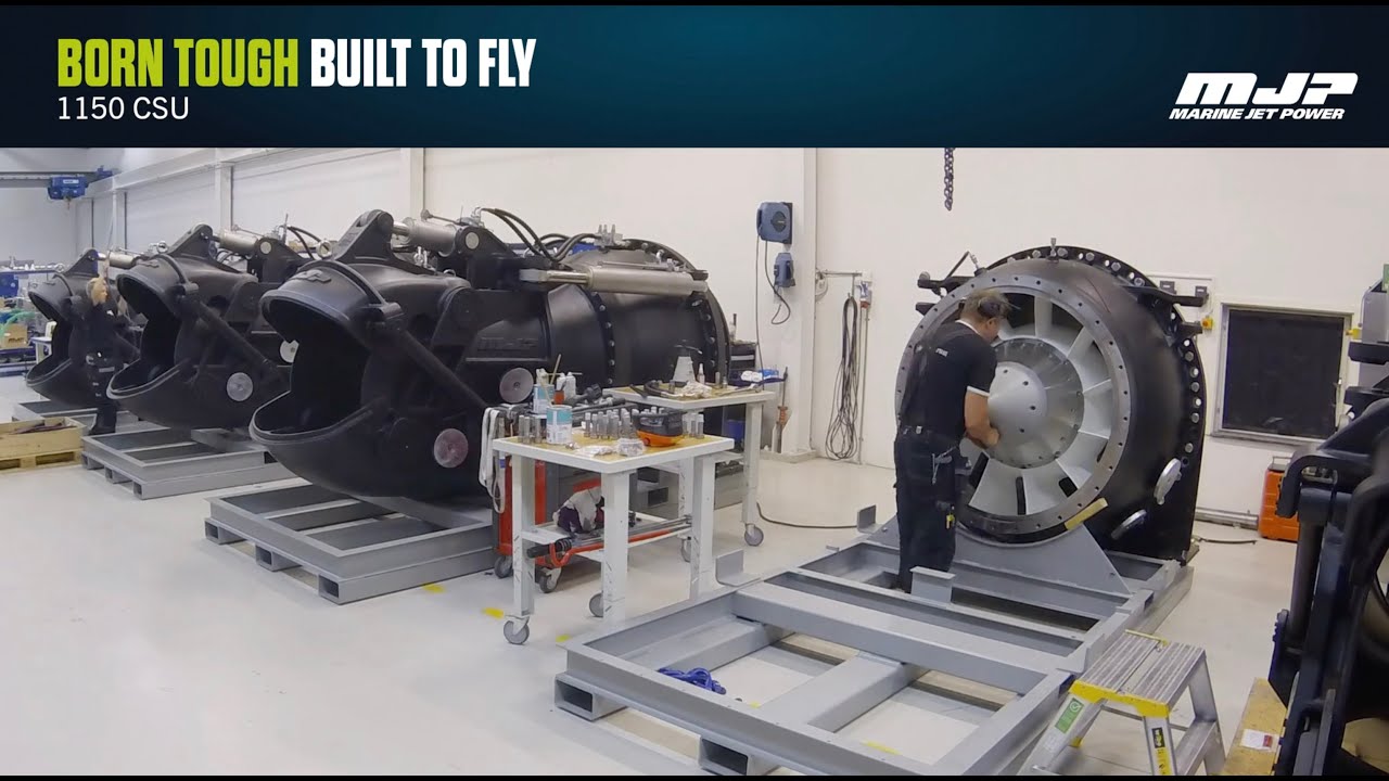How Waterjets Are Built - 1150 CSU Timelapse - Marine Jet Power ...
