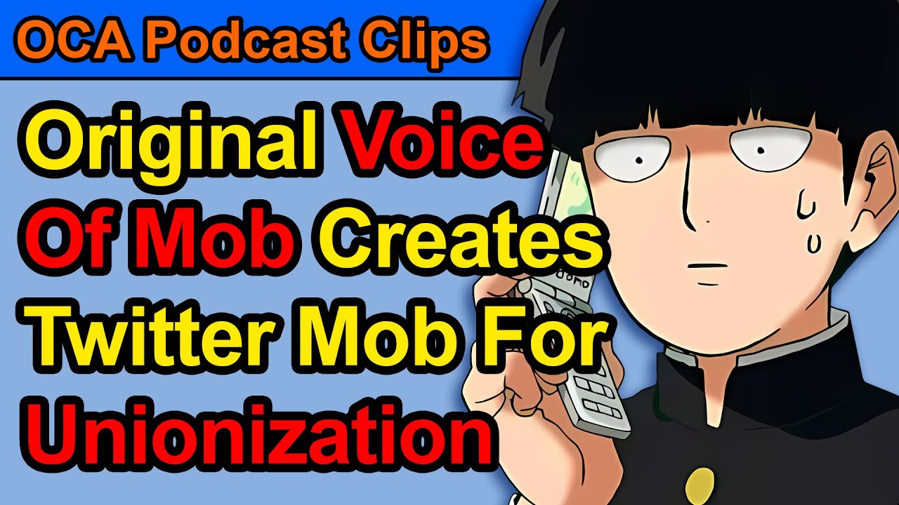 Mob Psycho 100 Voice Actor Weaponizes Twitter Following In Union ...