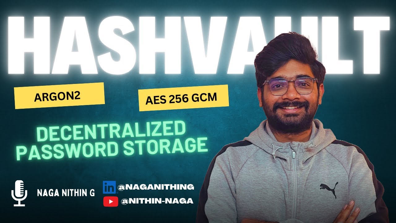 HashVault: Decentralized Password Security | Blockchain Weekends - Week 4 - YouTube