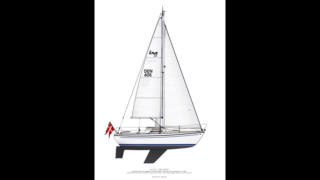 Lm 22 Sailboat the best 22 foot ever built. - YouTube