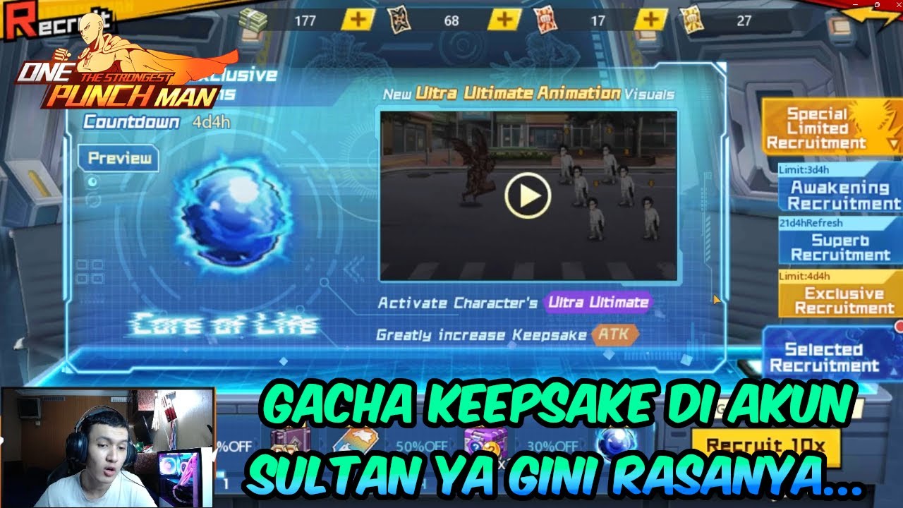 GACHA KEEPSAKE MELZARGARD SSR+ !!! - LANGSUNG REVIVE 2 ORANG SEKALIGUS ...