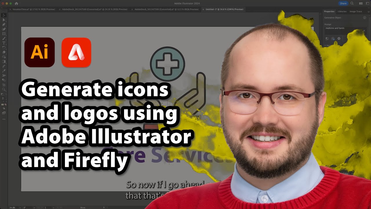 Generate Icons And Logos Using Adobe Illustrator Youtube