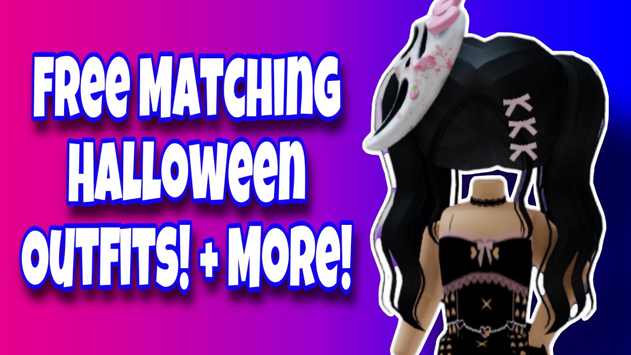 0 ROBUX FREE MATCHING HALLOWEEN OUTFITS! & More! 🎃👻 - YouTube