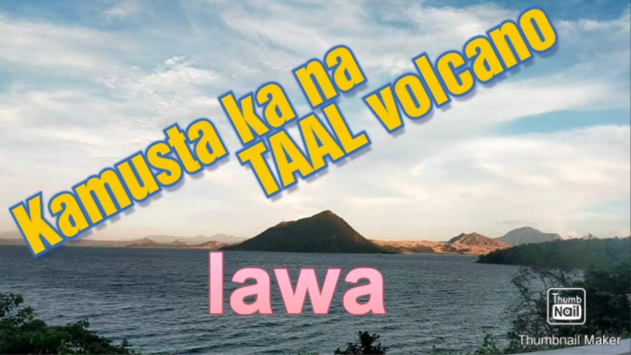 A beautiful sunset at Taal volcano - YouTube