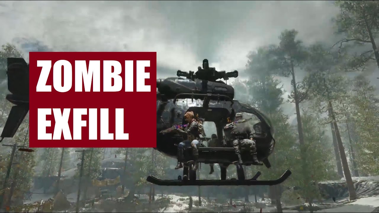 Full Game Zombie Exfill Gameplay Walkthrough (Call Of Duty Cold War ...