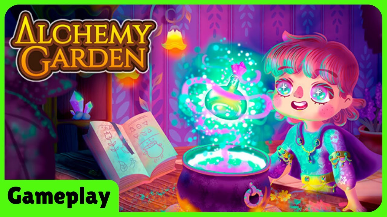 Alchemy Garden - First Look Gameplay / 1st Time Playing - YouTube