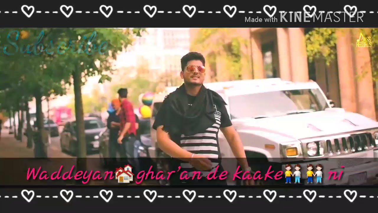 Diamond song || whatsapp status lyrics || Gurnam bhullar || punjabi ...