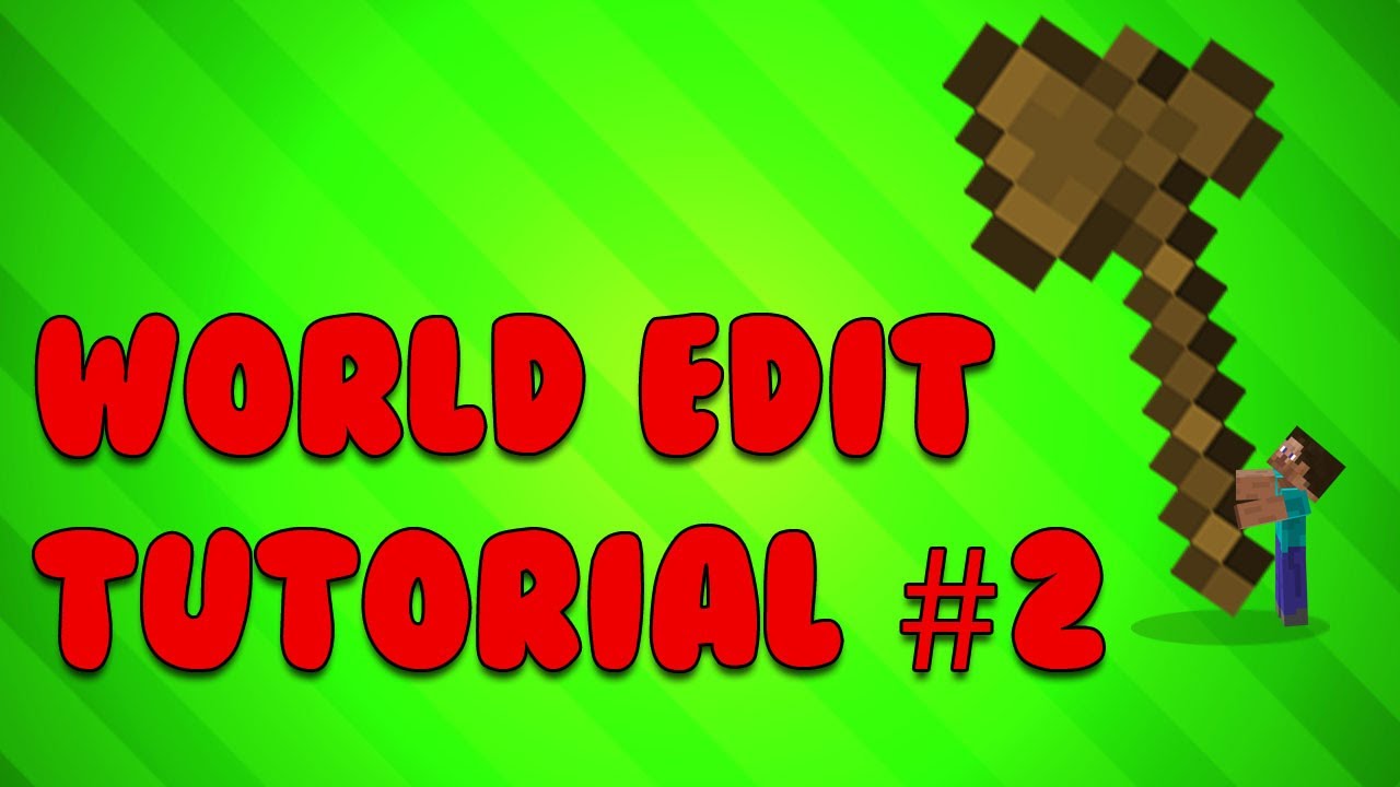 Minecraft Tutorial 2 - Worldedit #Gastrol - YouTube