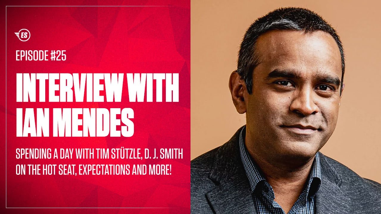 Ian Mendes Talks Spending a Day with Tim Stützle, D. J. Smith on the ...