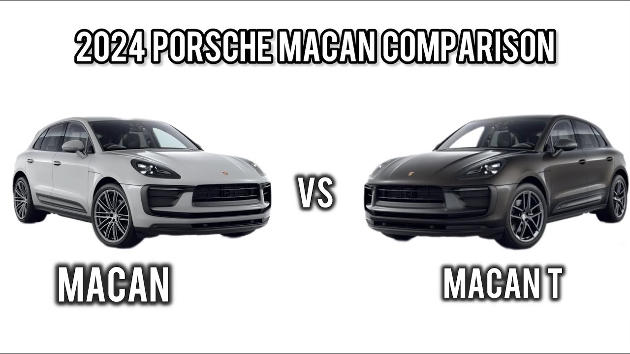 2024 Porsche Macan vs Macan T Review & Comparison | Which is the better ...