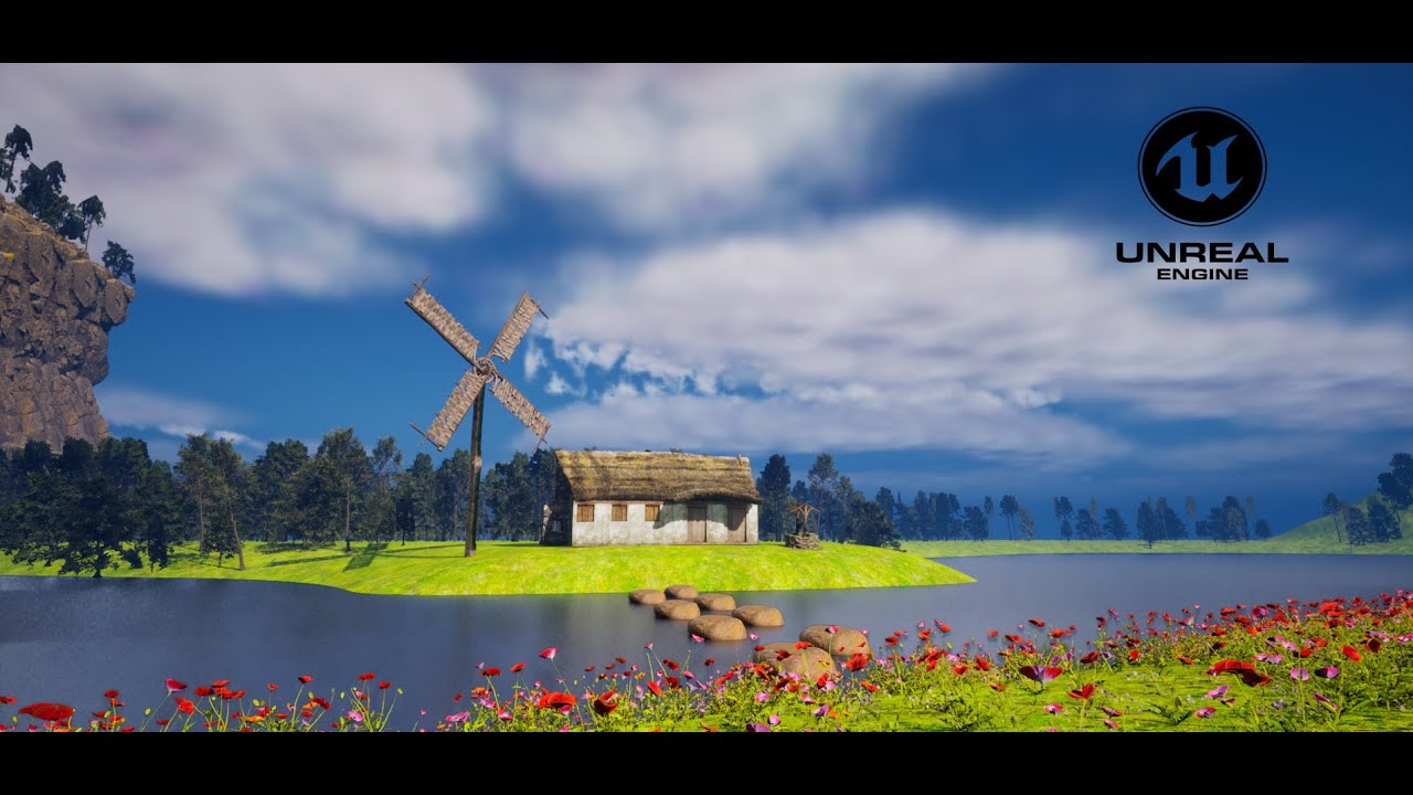 I Created a Lake House After 5 Days of Learning Unreal Engine 5! - YouTube