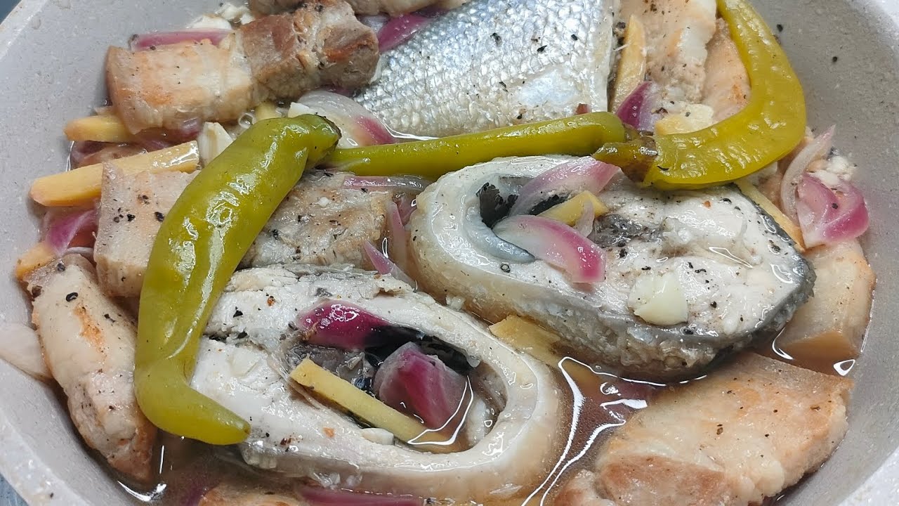 Paksiw na Bangus with Pork Belly! Paksiw na isda recipe #paksiw # ...