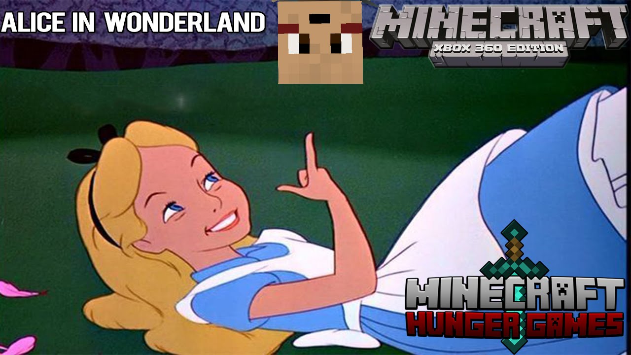Minecraft: Alice In Wonderland - Hunger Games (Xbox 360) - YouTube